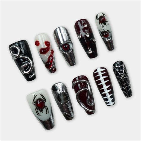 Donailsart Premium Press On Nails Claws Nail And Multi Style Designs