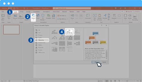 How To Create Org Chart Lines In Powerpoint Printable Timeline Templates