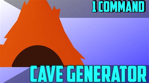 Cave Generator Minecraft Command Block Creation [1 10][1 9] Youtube