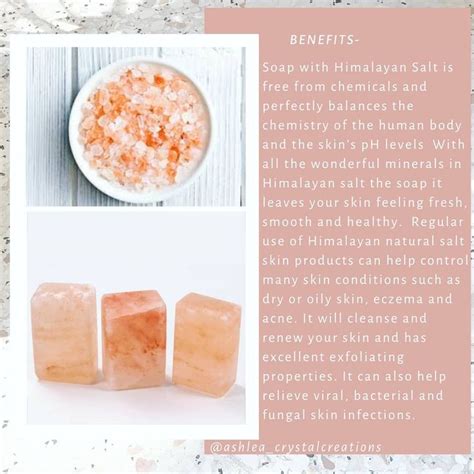 Seaweed Soap Salt Bar Himalayan Rock Salt Skins Ph Natural Salt