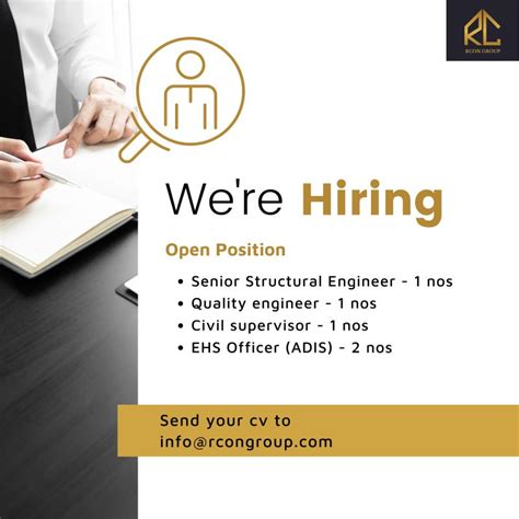 rcon group on linkedin jobshiring urgenthiring lookingforjobs