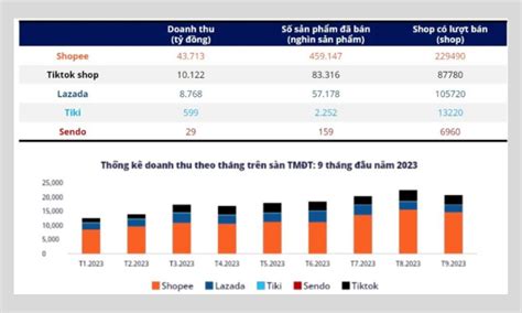 Sự biến động thị trường sàn thương mại điện tử Việt Nam năm 2023