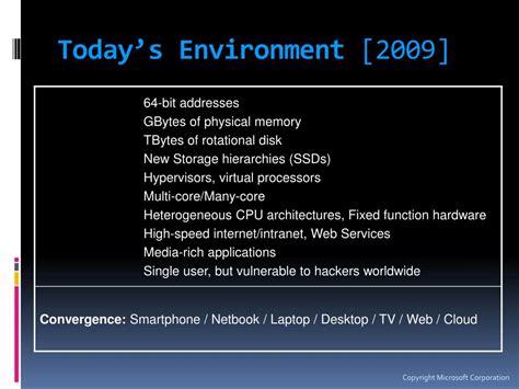 Ppt Evolution Of The Windows Kernel Architecture Powerpoint