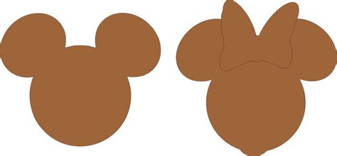 Outline Mickey Mouse Head 1036937