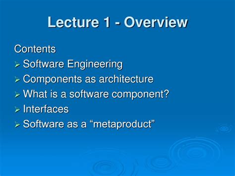 ppt component based software engineering powerpoint presentation