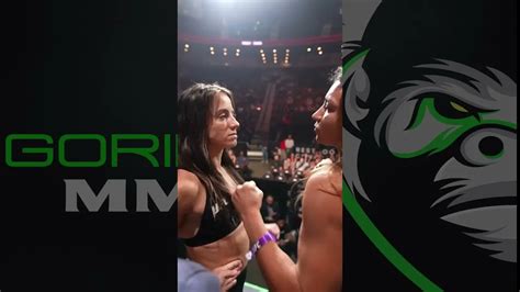 Amanda Ribas Vs Maycee Barber Ufc Jacksonville Face Off