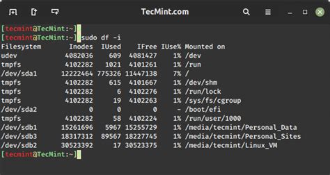 How To Check Disk Space In Linux Using Df Command