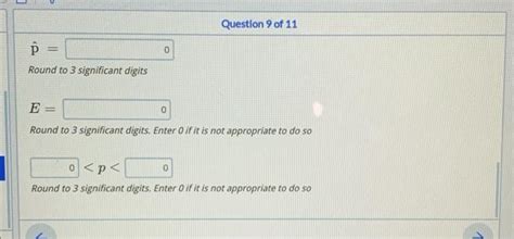 Solved Calculate The Sample Proportion And The Margin Of