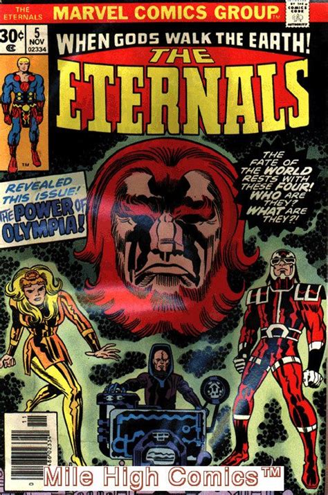 Eternals 1976 Series Marvel Jack Kirby 5 Good Comics Book
