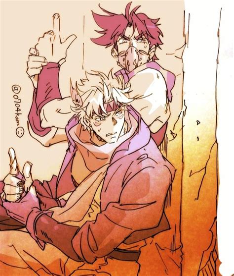 Jojos Bizarre Adventure Joseph And Caesar Jojo Bizzare Adventure