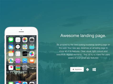 15 Best Bootstrap Landing Page Templates Free And Premium