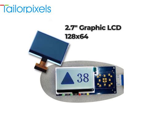 Tww12864h A0 12864 Dots Graphic Lcd Display Monochrome Lcd Fstn Lcd Module Transflective