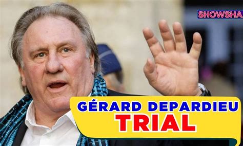 Gérard Depardieu To Face Trial In October Over Sexual Assault