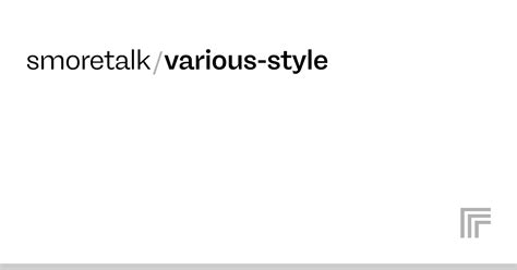 Smoretalkvarious Style Run With An Api On Replicate