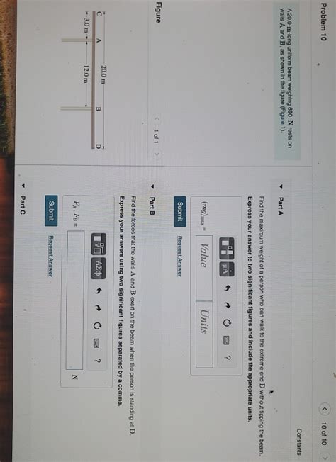 Solved Problem Constants A M Long Chegg