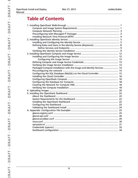 Openstack Install Guide Diablo Pdf