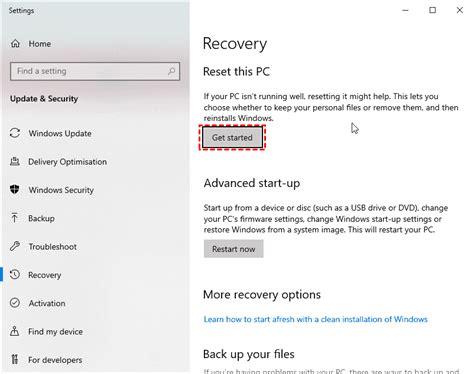 Ways Make Laptop Dell Factory Reset In Windows