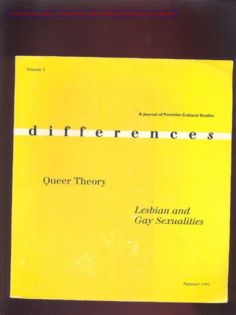 Lauretis Queer Theory Pdf