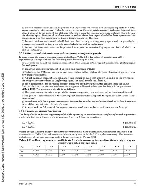 Pdf Floor Slab Bs Std Dokumentips