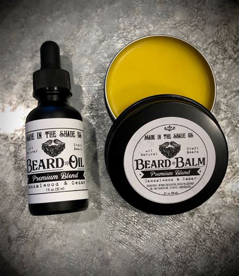 Sandalwood And Cedar Beard Oil And Balm Set 20