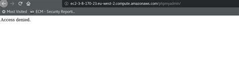 Phpmyadmin Blank Page GetCookie Error When Php Index Php Stack