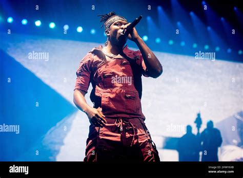 London, UK - February 25th, 2022: KSI performs on stage at Wembley ...