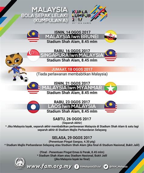 Jadual Bola Sepak Malaysia Fundacionfaroccr