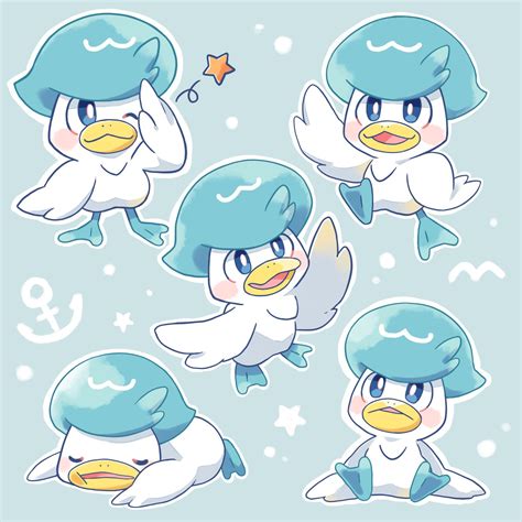 Quaxly Pokemon Drawn By Kana Maple Danbooru