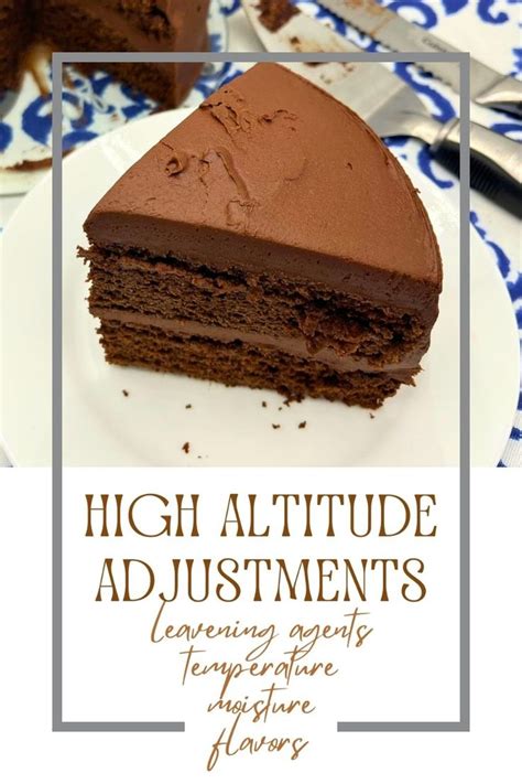 High Altitude Baking Chart With Adjustments For Every Elevation