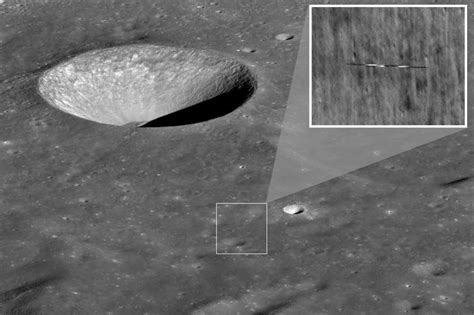 Nasa Pics Capture Mysterious ‘surfboard Orbiting The Moon ‘exquisite Timing Flatwit Keeps A