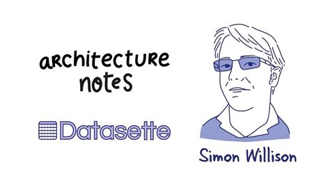 architecture notes datasette a python web application that can also run in electron and