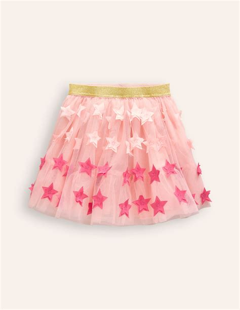 Tulle Mini Skirt Pink Stars Boden Usa