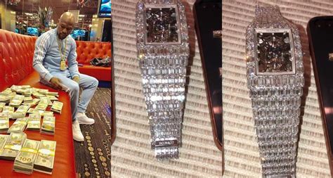 Floyd Money Mayweathers New Watch Costs 18m