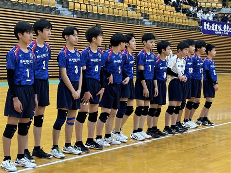 第45回秋田青森二県選抜中学校親善バレーボール大会 大会結果のお知らせ ブラウブリッツ秋田スポーツネットワーク