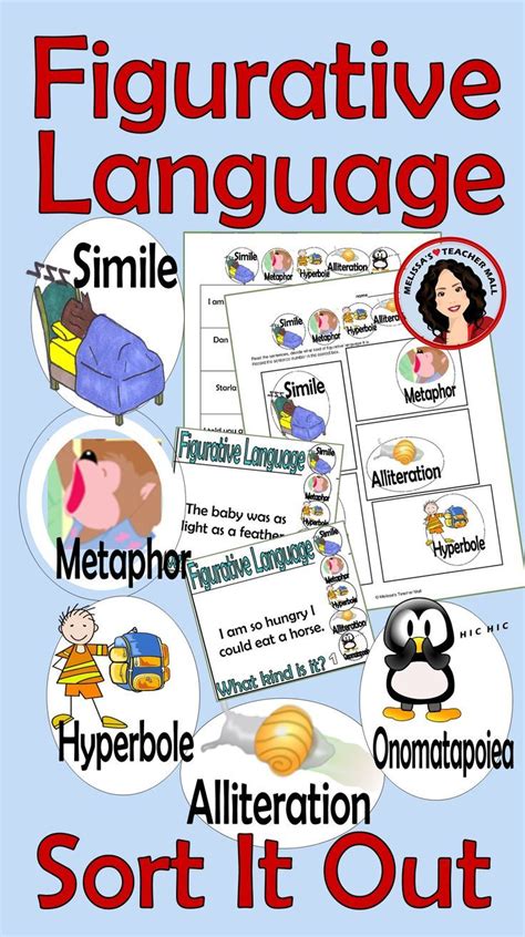 Practice The Most Common Figurative Language Types Simile Metaphor
