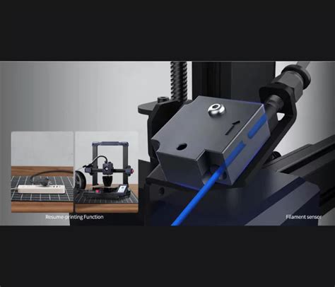 Anycubic Kobra D Printer Comes With Filament Run Out Sensor