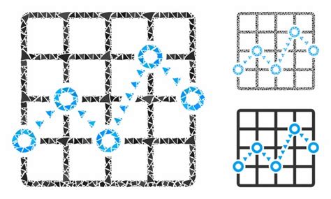 Dot Line Chart Different Sizes Over 37 Royalty Free Licensable Stock Vectors Vector Art