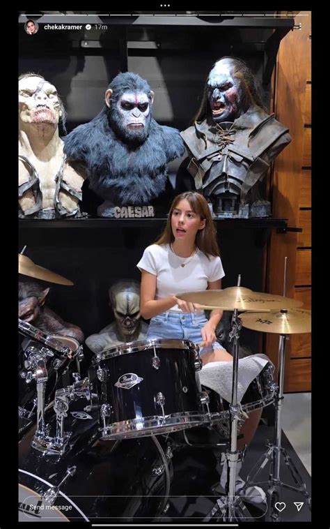 Cheska Kramer Ibinida Ang Talento Ni Kendra Sa Pagtugtog Ng Drums