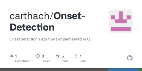 Github Carthachonset Detection Onset Detection Algorithms