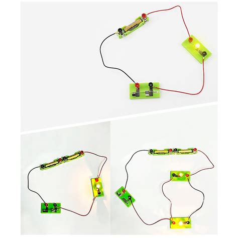 Electrical Parallel Circuit Lighting Small Bulb Physics Experiment