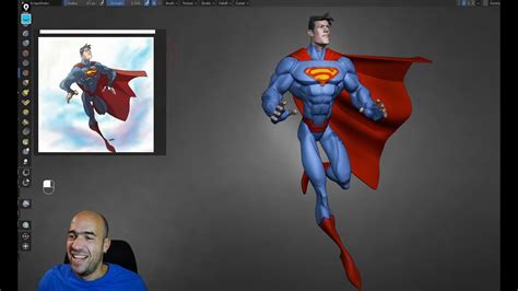 Flying Superman In 1h And 30 Min And Then Some Question Answeting