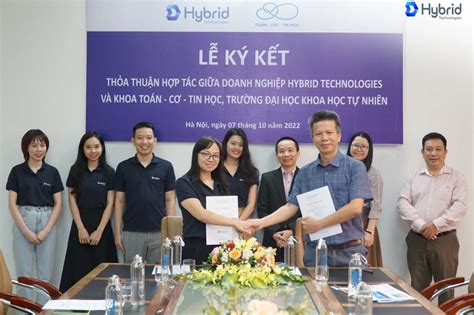 Trường Đại Học Khoa Học Tự Nhiên Hợp Tác Với Hybrid Technologies Việt