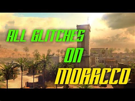 COD BO4 SOLO GLITCHES ON MORRCCO AND NEW WALL BREACH AFTER PATCH 1