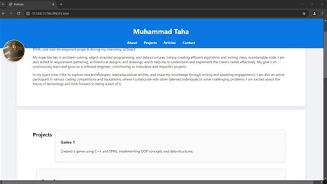 Muhammad Taha On Linkedin Softwareengineering Portfolio Webdevelopment C Fastuniversity