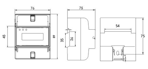 Single Phase Rs485 Lorawan Cat 1 Modbus Din Rail Smart Prepaid Digital Energy Meter For Sale