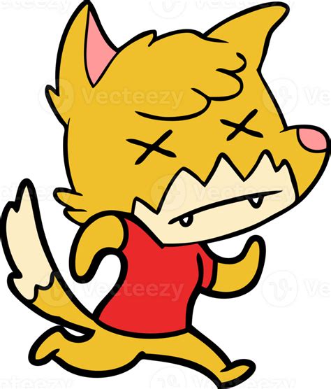 Cartoon Dead Fox 44943942 Png