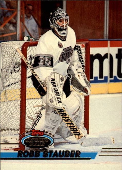 1993 94 Stadium Club 327 Robb Stauber Nm Mt