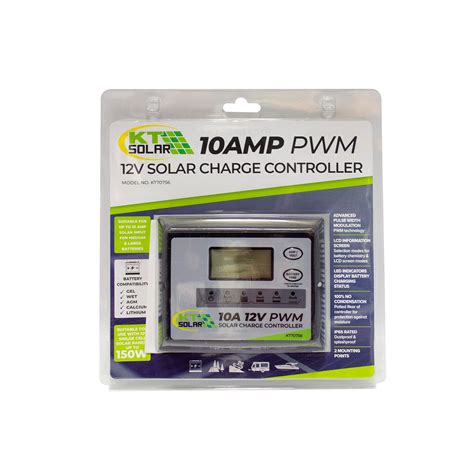 10amp 12v Pwm Solar Charge Controller Kt Solar