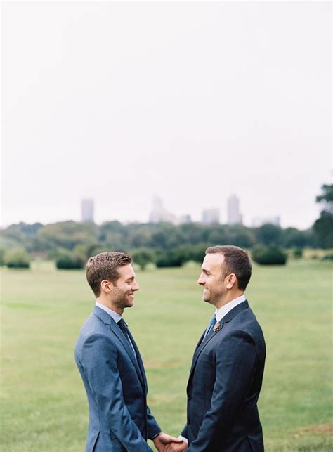 Intimate Elegant Same Sex Fall Wedding In North Carolina