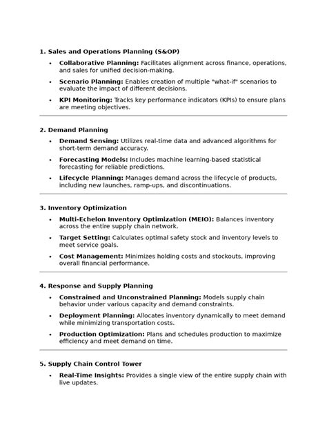 Sap Ibp Pdf Mathematical Optimization Inventory